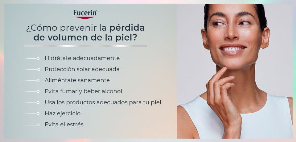 Conoce las causas de la pérdida del volumen de la piel | Eucerin®